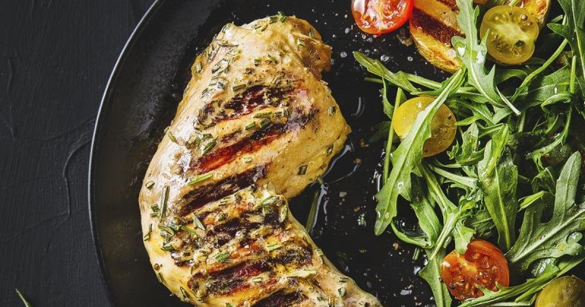 Csirkecombok joghurtos és rozmaringos pácban - az Optigrill Elite XL ...