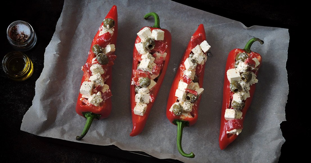 Grillezett töltött paprika hús nélkül | Blog Tefal.hu